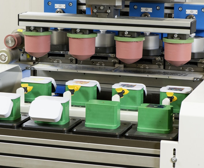 Tampoprint - tamponový stroj TSM – Multicolour kit, boční stírání ...